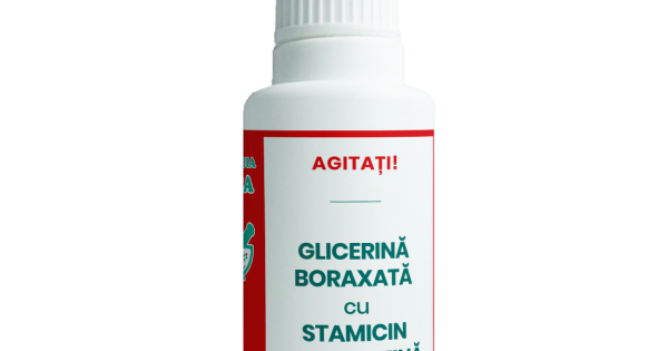 Glicerină boraxată cu Stamicin si Anestezină