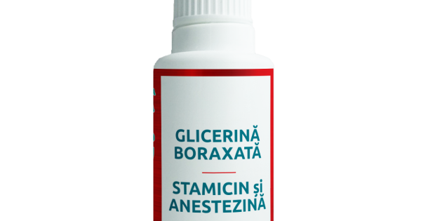 Glicerină boraxată cu Stamicin si Anestezină