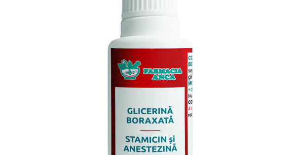Glicerină boraxată cu Stamicin si Anestezină